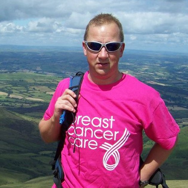 Martin Parry is fundraising for Breast Cancer Care