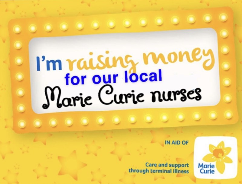 Paula Mclaughlin Is Fundraising For Marie Curie