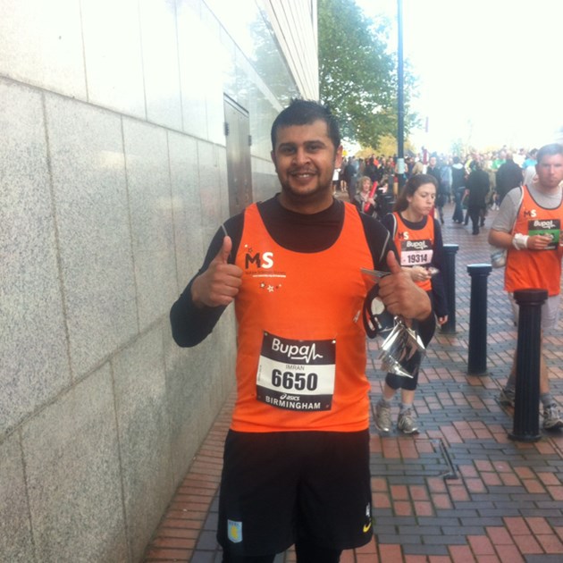 Imran Salim is fundraising for Multiple Sclerosis Society