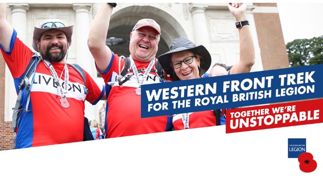 Peter Weston is fundraising for The Royal British Legion