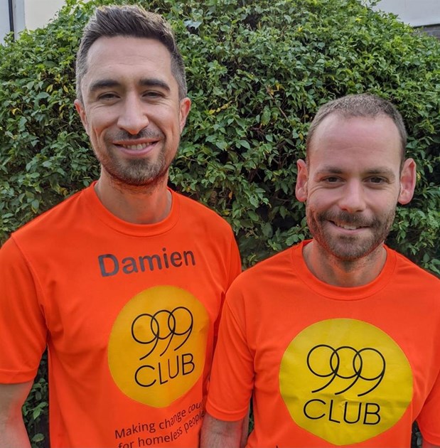 Damien Egan is fundraising for 999 Club