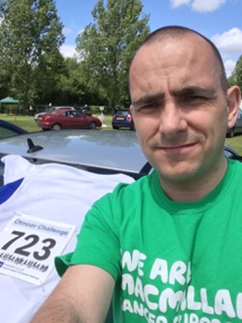 Bruce Valentine is fundraising for Macmillan Cancer Support