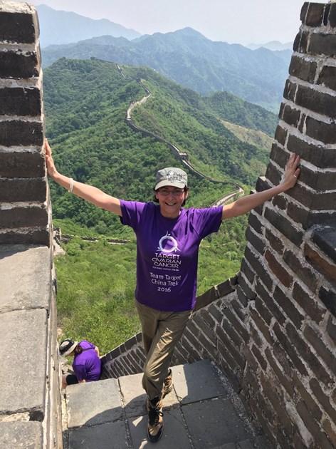 Donna Dillingham is fundraising for Target Ovarian Cancer