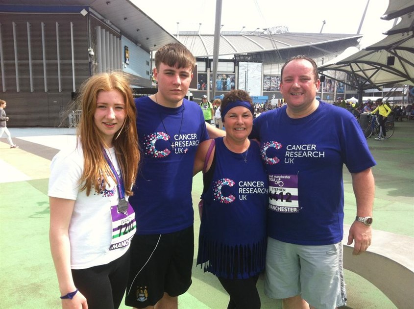 Stephen Hynes is fundraising for Breast Cancer Care