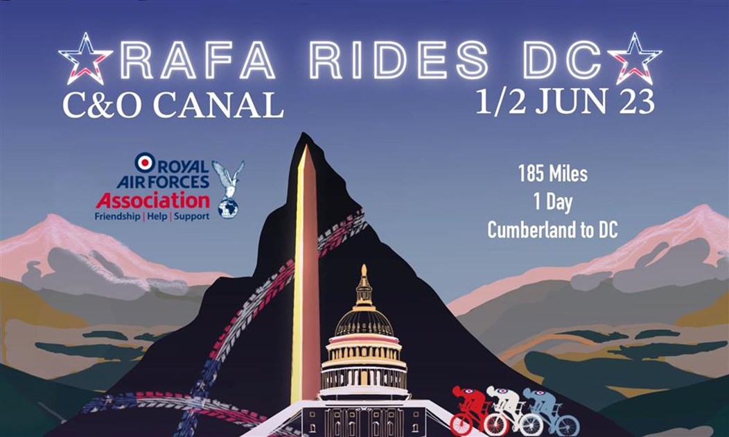 RAFA Rides DC is fundraising for The RAF Association (RAFA)