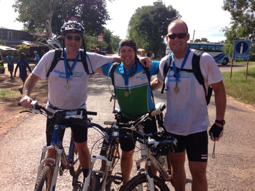 Frank Brumby is fundraising for Alzheimer's Society