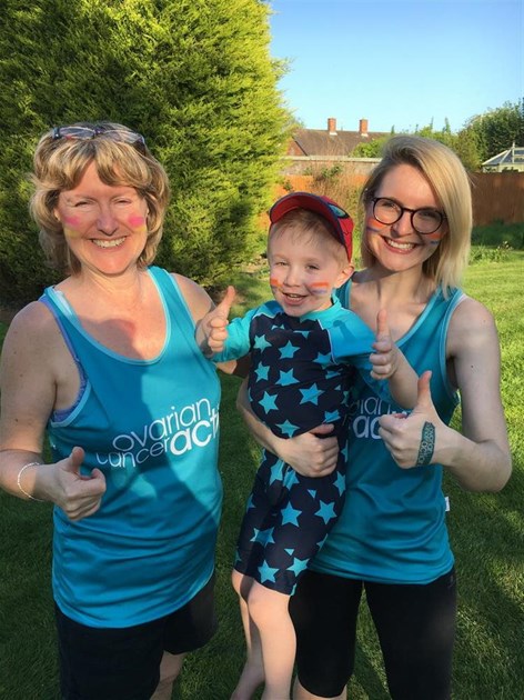 Marie-Claire Platt is fundraising for Ovarian Cancer Action
