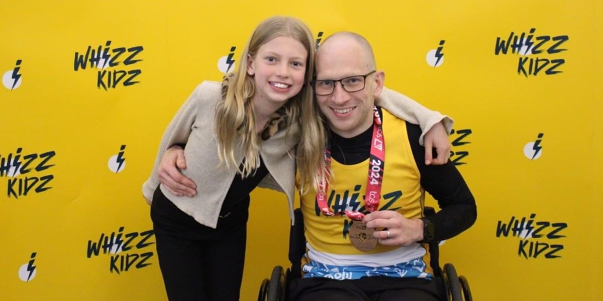 Stephen Salmon is fundraising for Whizz Kidz