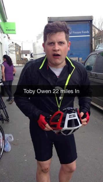 Toby Owen is fundraising for Jambo
