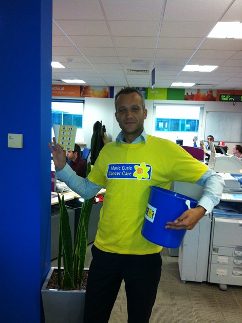 Simon Durrant is fundraising for Marie Curie