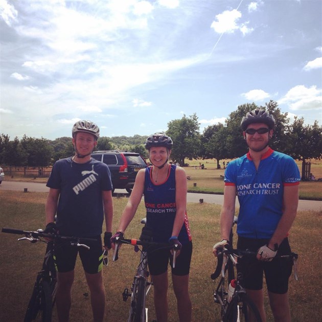 Ali Lewis is fundraising for Bone Cancer Research Trust