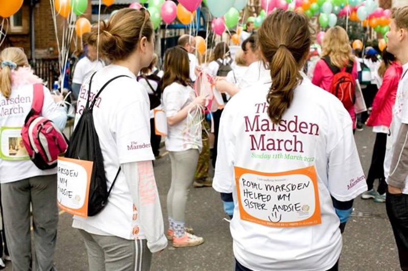 Andrea Page is fundraising for The Royal Marsden Cancer Charity
