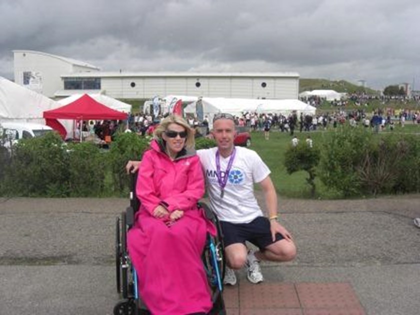 Kerry Milne is fundraising for MND Scotland