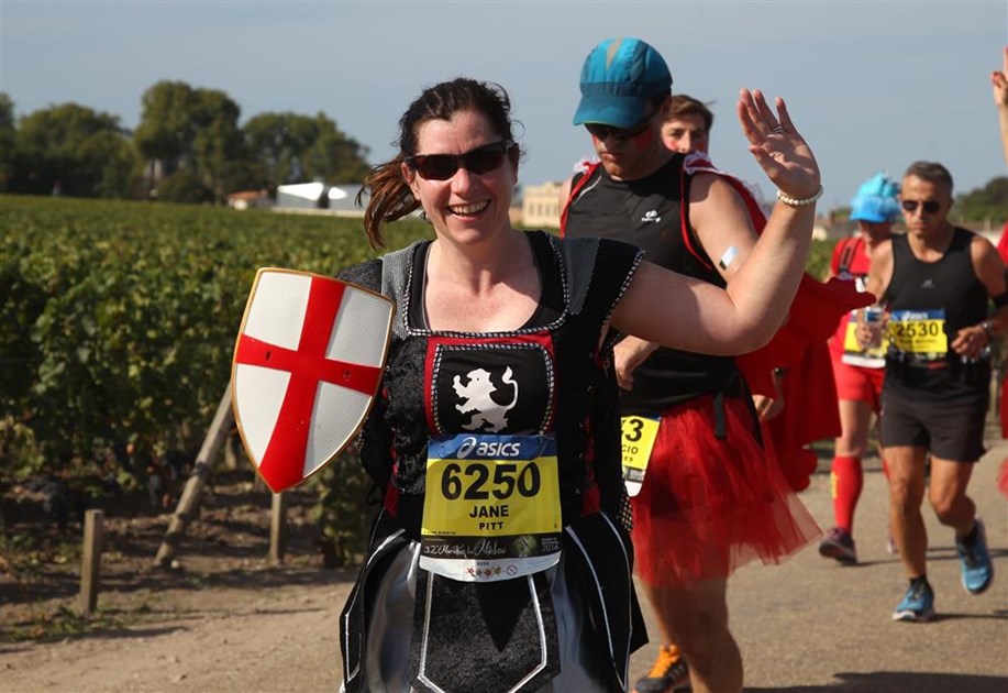 Miss Pitt is fundraising for British Heart Foundation