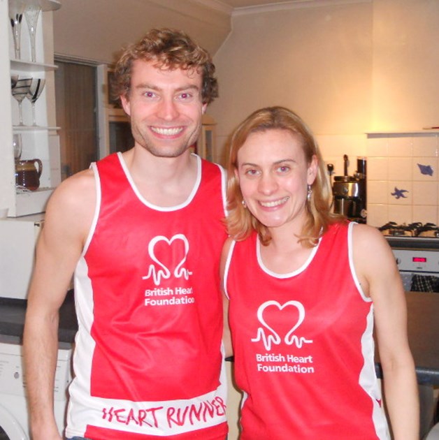 Rob Bruce is fundraising for British Heart Foundation
