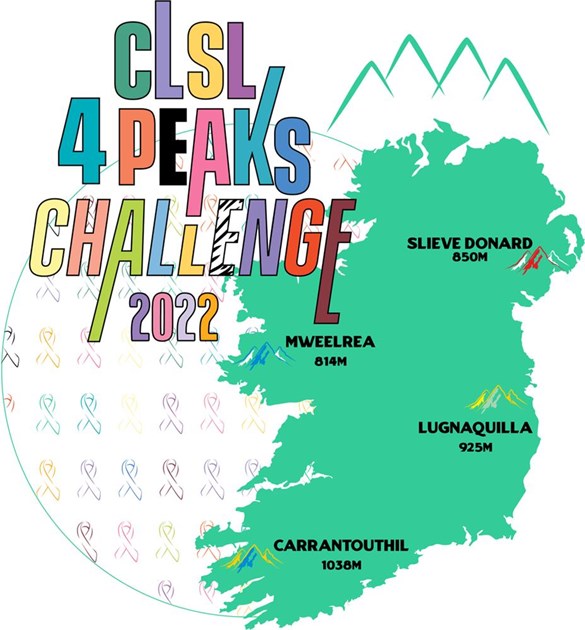 CLSL Four Peaks Challenge is fundraising for Irish Cancer Society