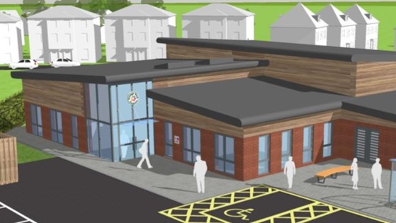 A new community centre - a shared space for residents to meet and ...