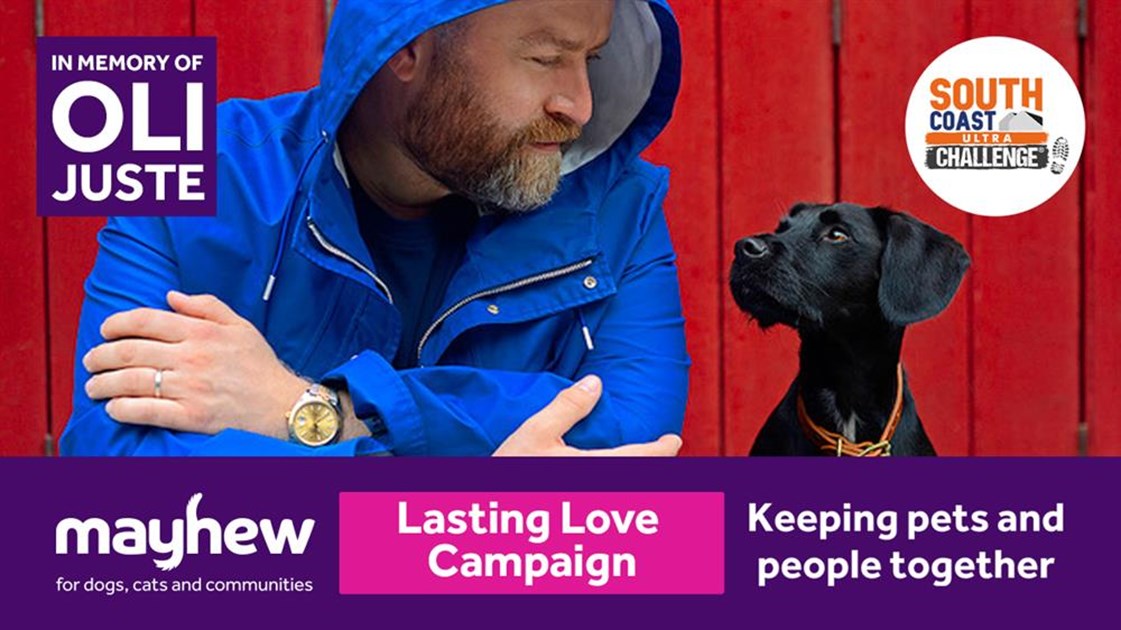Rob Le Maistre is fundraising for The Mayhew Animal Home