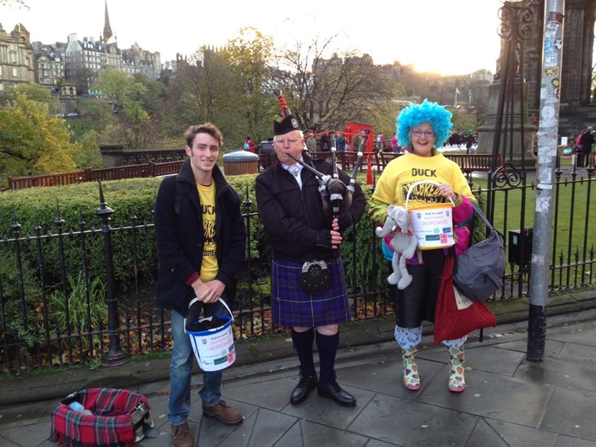 Gilly Burn is fundraising for DUCK