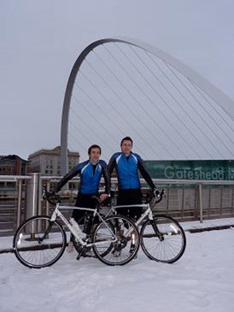 Paul & Mark Dewar is fundraising for St Oswald's Hospice Limited