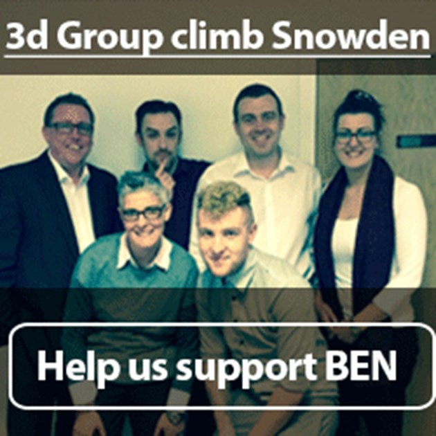 3d Group is fundraising for Ben Support For Life