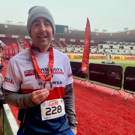 David Claridge is fundraising for Royal Navy and Royal Marines Charity