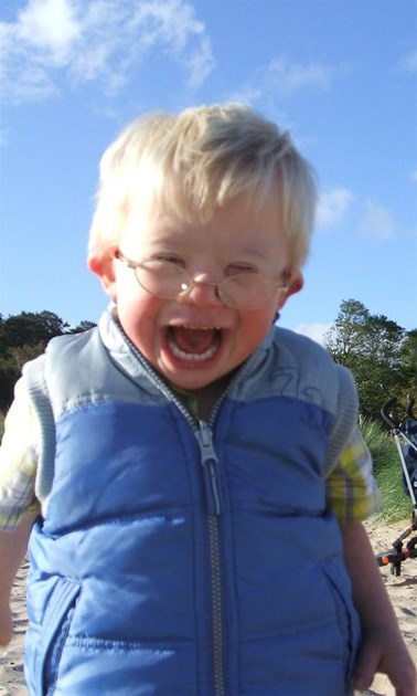 Clare Hume is fundraising for Down's Syndrome Scotland