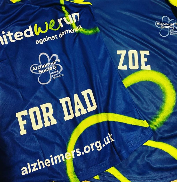 Zoe McBeth is fundraising for Alzheimer's Society
