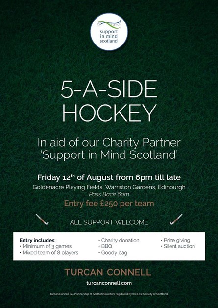 Turcan Connell is fundraising for Change Mental Health