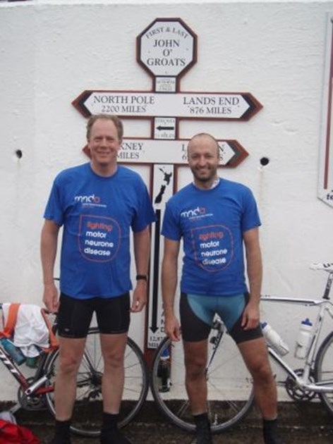 Ben Harfield is fundraising for Motor Neurone Disease Association