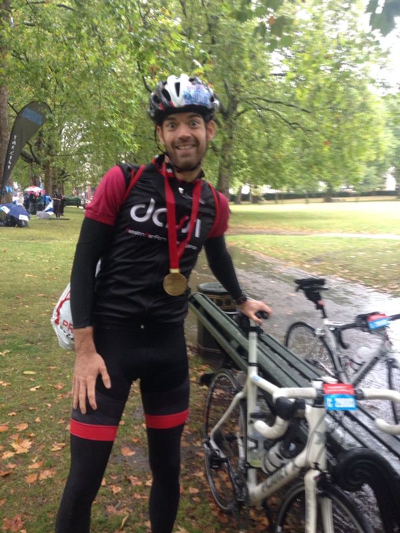 David Prickett is fundraising for Tommy's, the baby charity