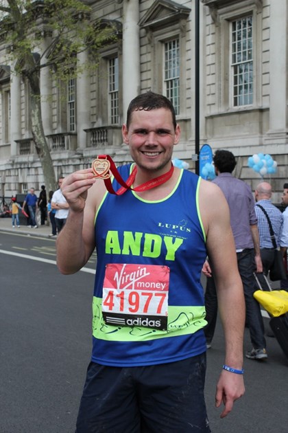 Andrew Meadows is fundraising for LUPUS UK
