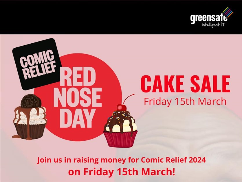 GreenSafe IT is fundraising for Comic Relief