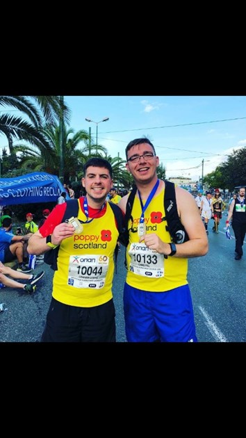 Graham Lawrie is fundraising for poppyscotland