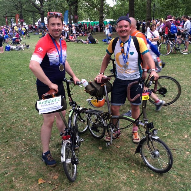 Jonathan Burr is fundraising for AMR Action UK