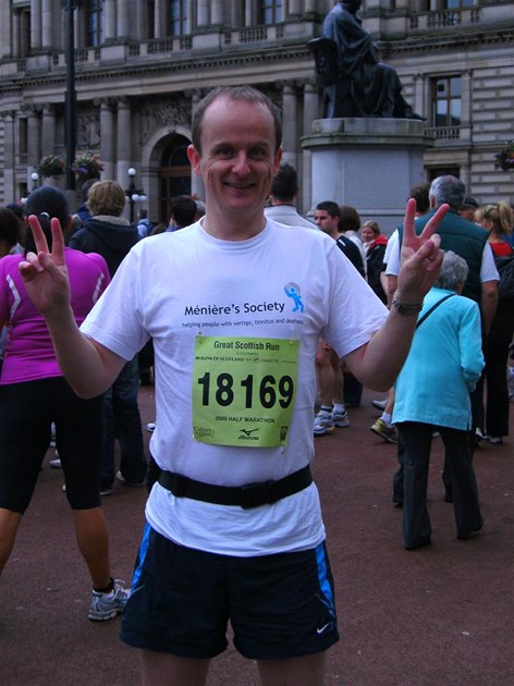 Andrew Spence is fundraising for Meniere's Society