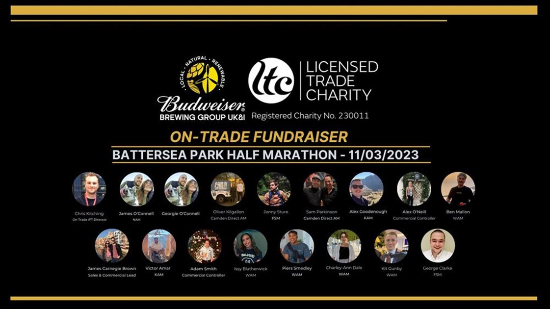 Budweiser Brewing Group UK I is fundraising for Licensed Trade Charity