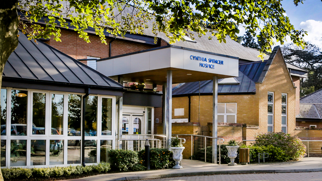 David Inwood is fundraising for Cynthia Spencer Hospice Charity