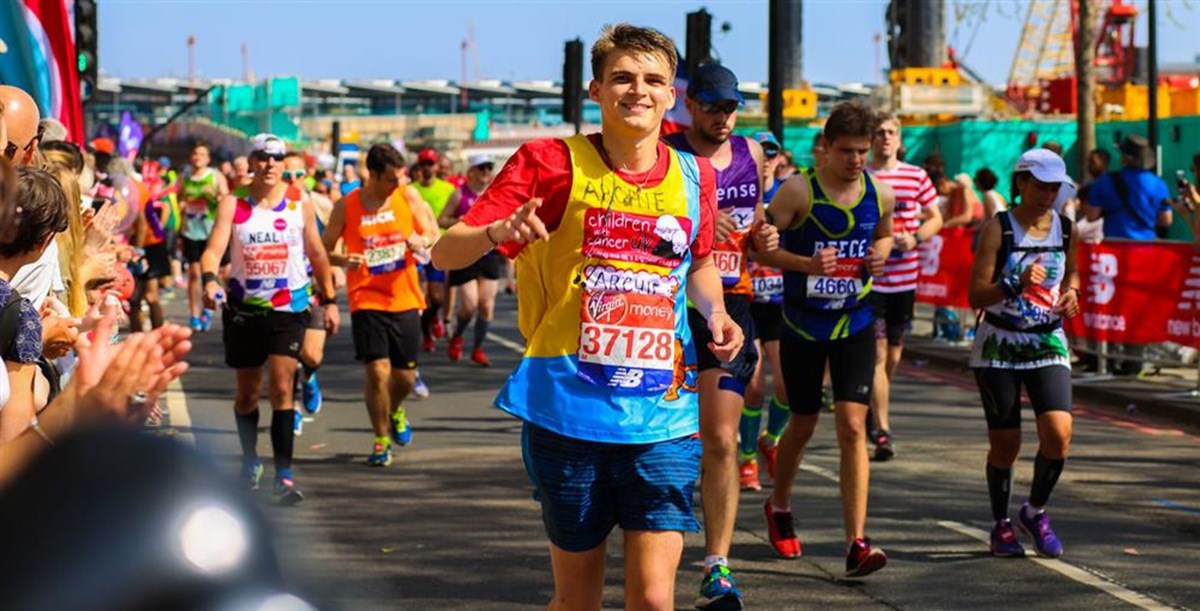 Archie Clarke is fundraising for Children with Cancer UK