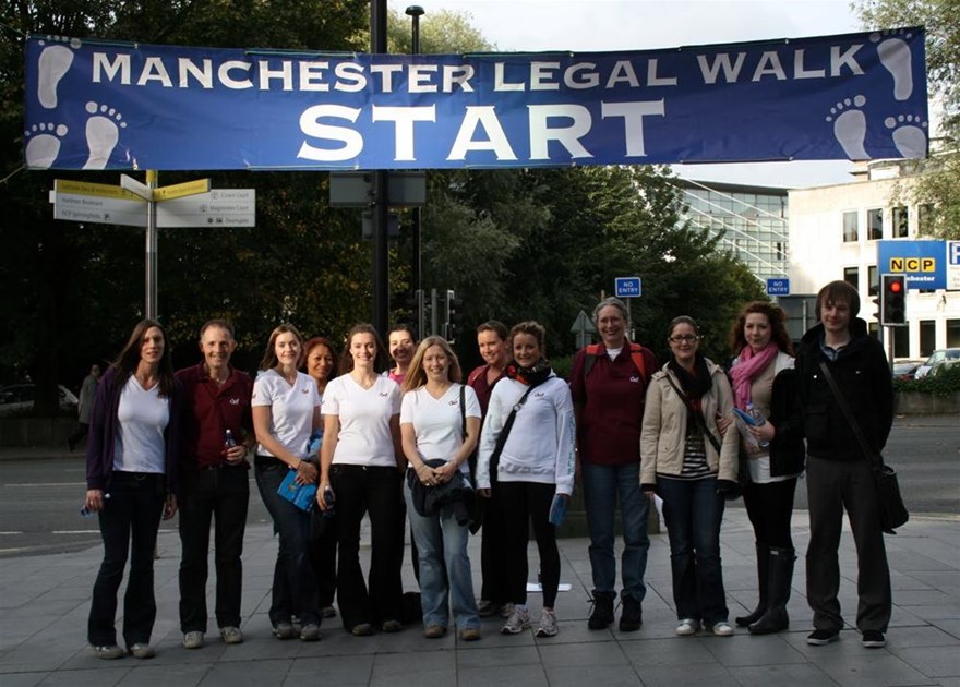DWF LLP is fundraising for North West Legal Support Trust