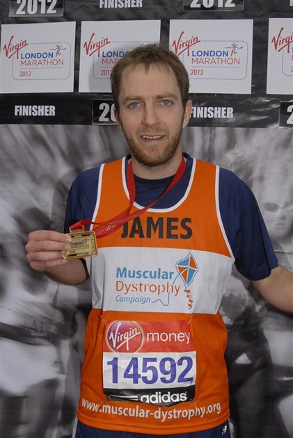James Rea is fundraising for Muscular Dystrophy UK