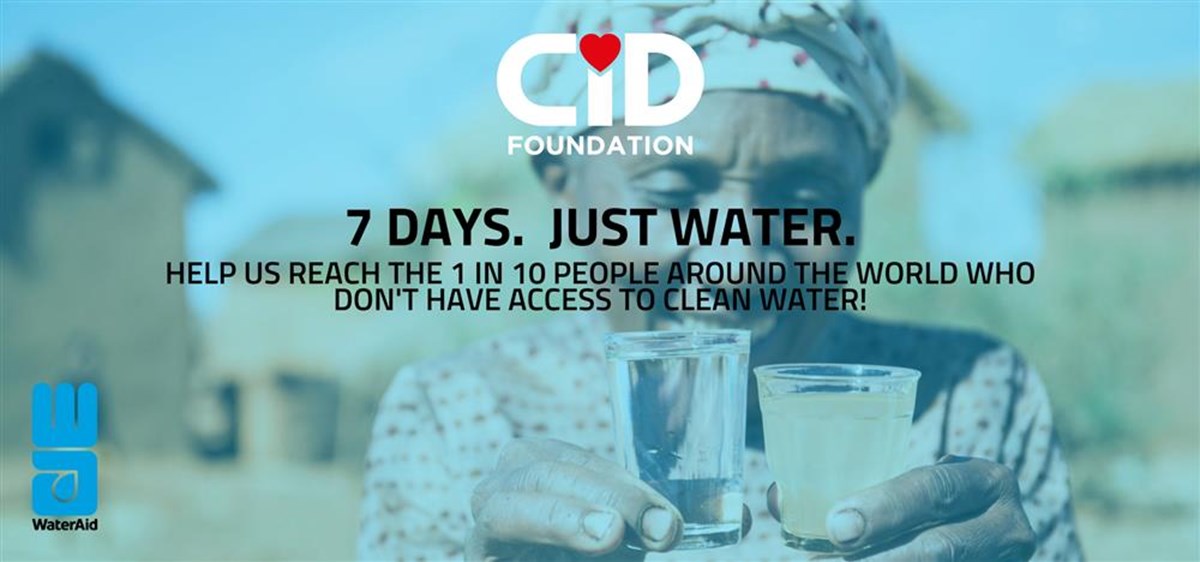 CID GROUP is fundraising for WaterAid