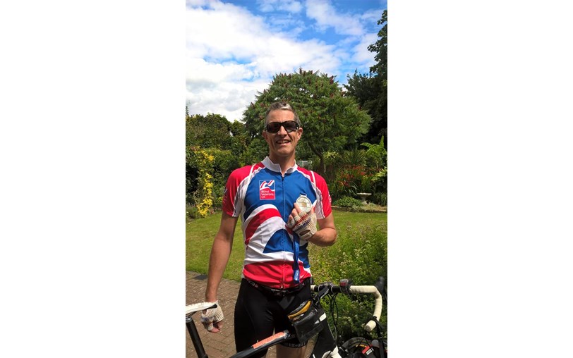 Chris Bennett is fundraising for Blind Veterans UK