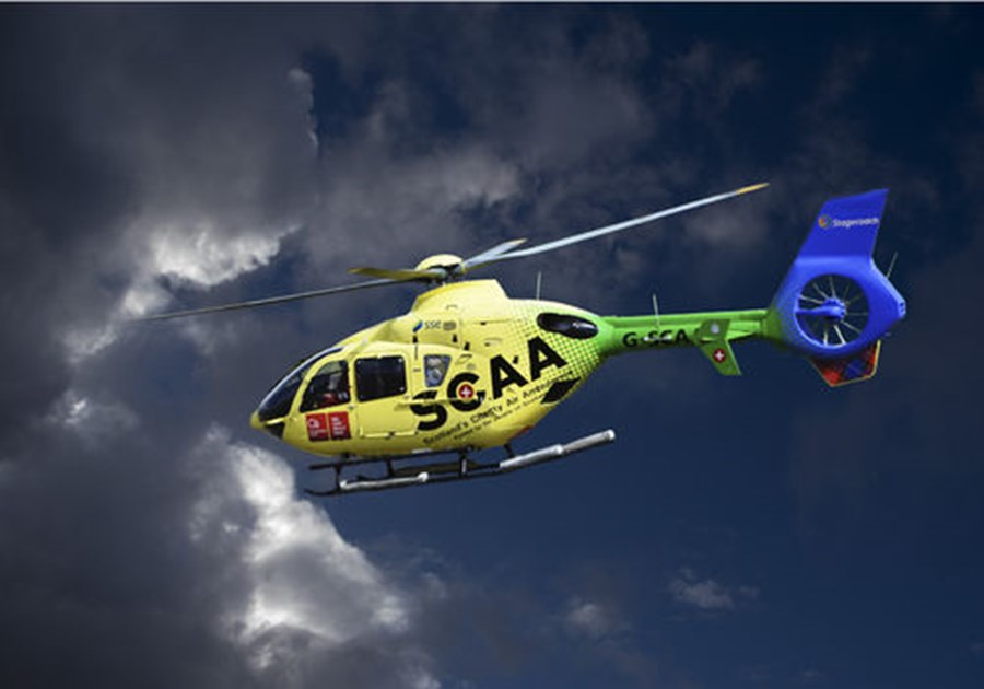 Elliot Beattie is fundraising for Scotland's Charity Air Ambulance