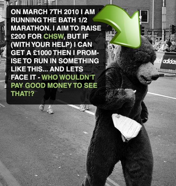 Chris Garner is fundraising for Children's Hospice South West