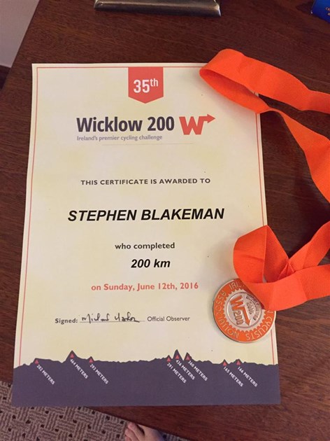 Stephen Blakeman is fundraising for Alice Charity