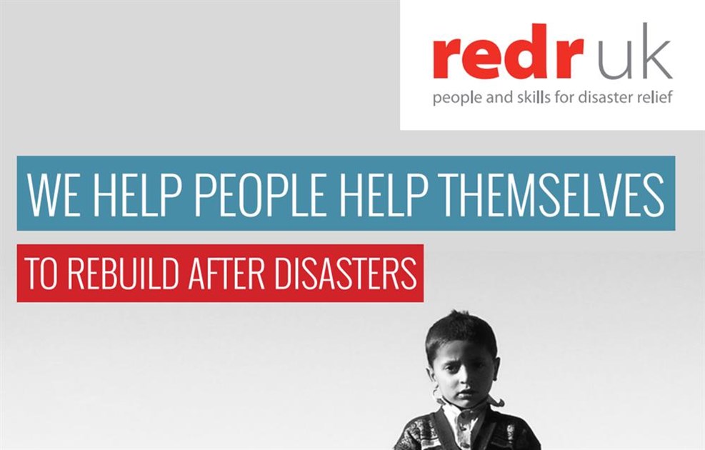 RedR Robins is fundraising for RedR UK