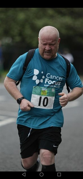 Jonathan Atkinson is fundraising for Cancer Focus Northern Ireland