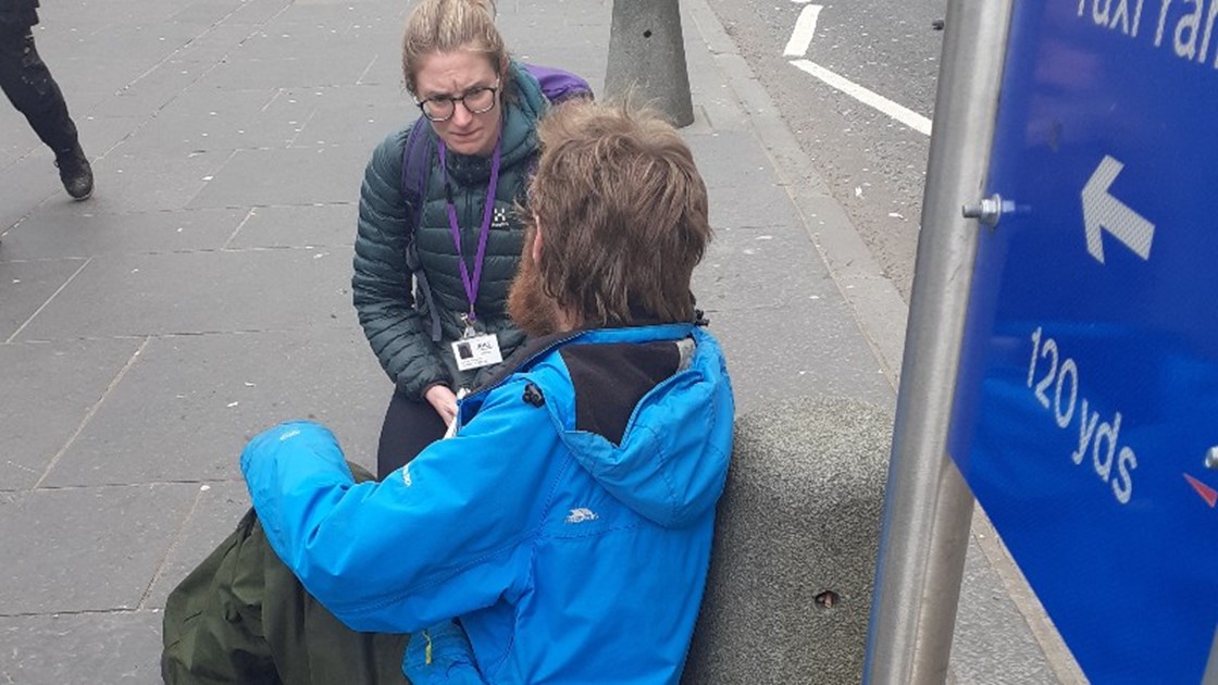 Jayne Anderson is fundraising for Simon Community Scotland