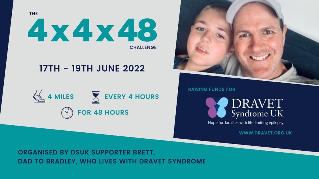 Brett Parsons is fundraising for Dravet Syndrome UK
